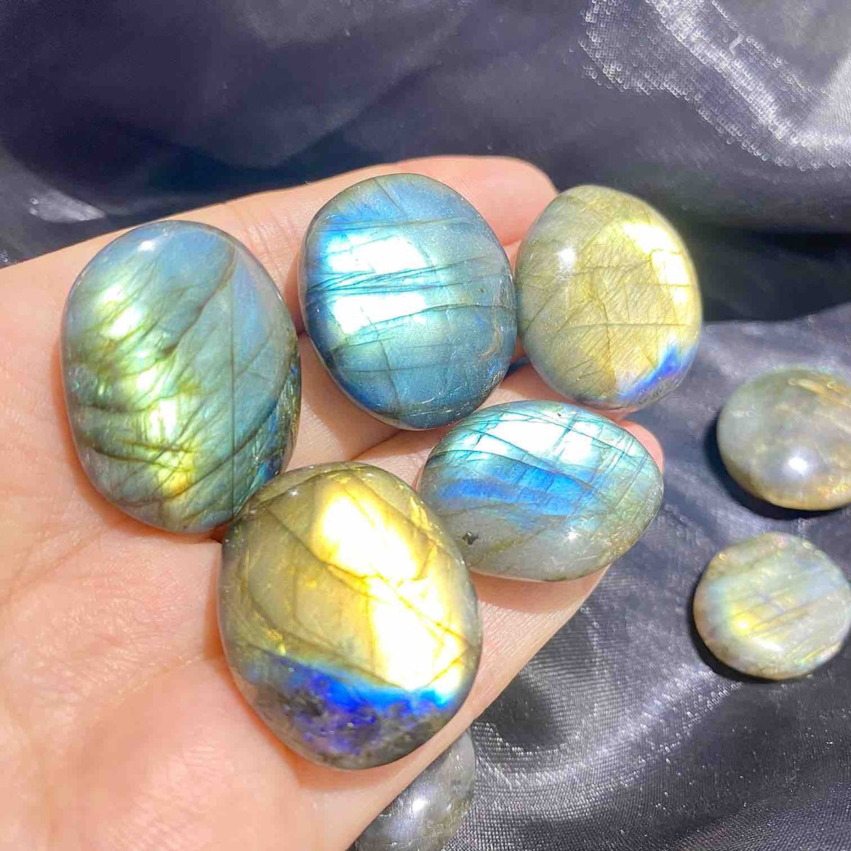 Small Labradorite Palms – Kenna Crystal